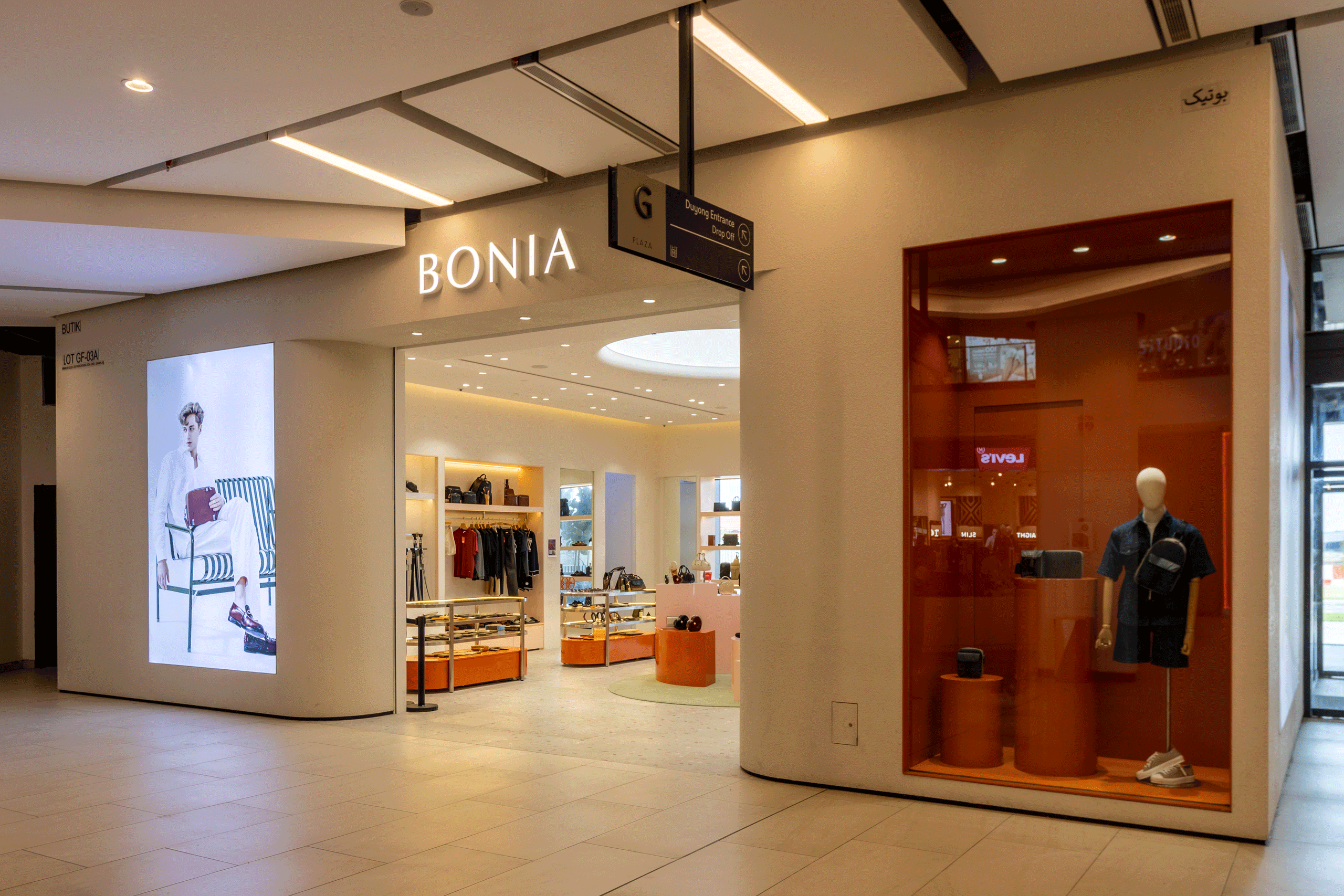 Bonia, Mayang Mall - KD Interior